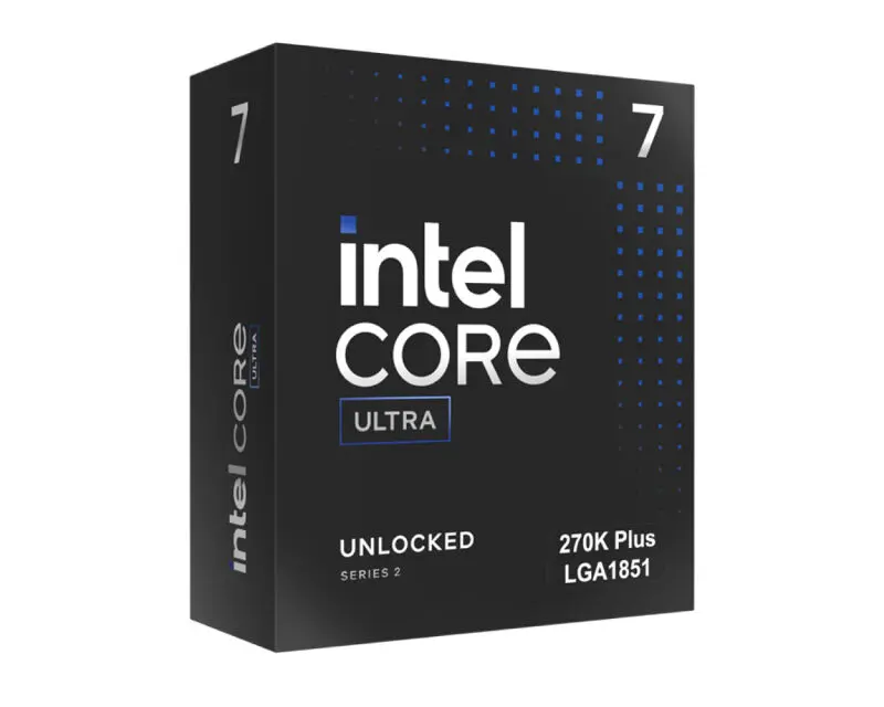 Intel Procesor Core Ultra 7 270K Plus, do 5.50GHz, Box, (BX80768270K)