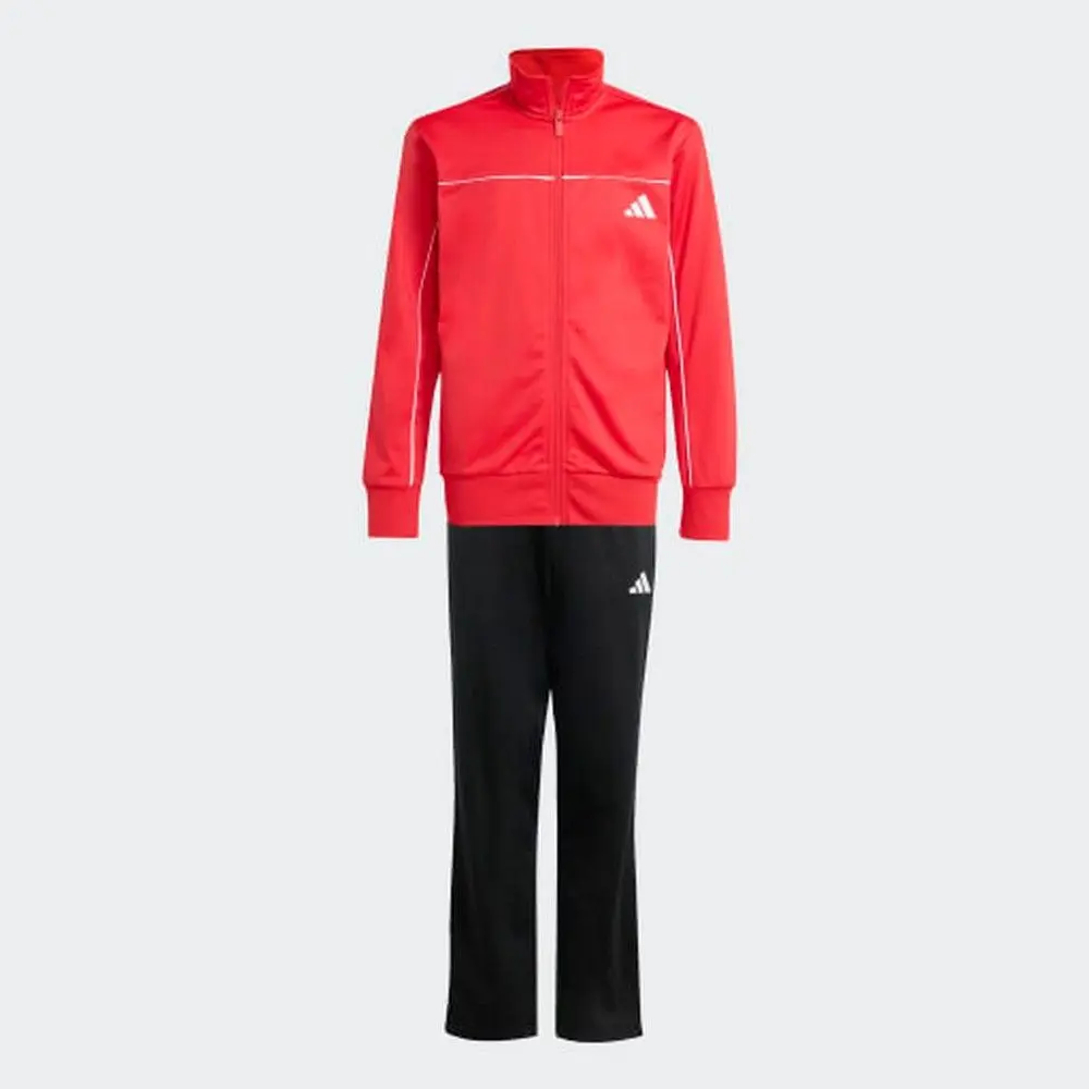 Adidas Komplet trenerke za dečake J cp tr ts, Crveno-crni