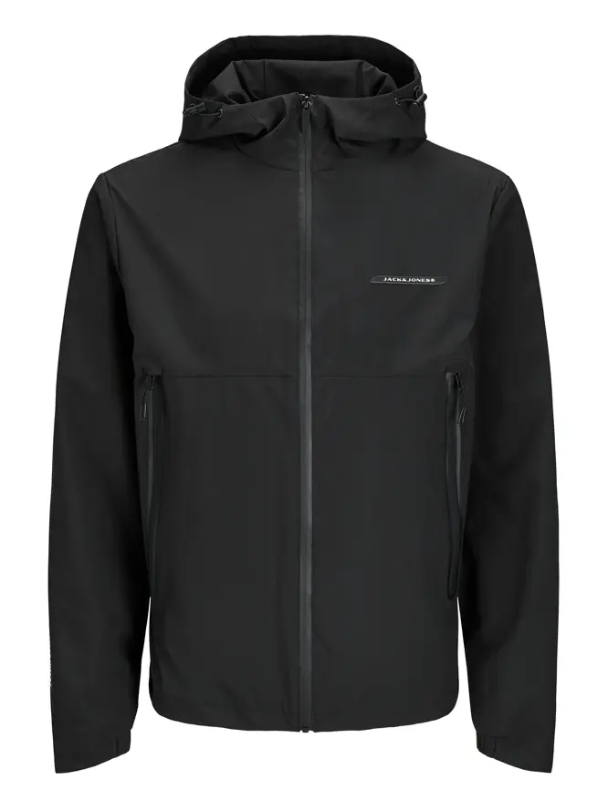 JACK & JONES Jakna za dečake 12273966, Crna