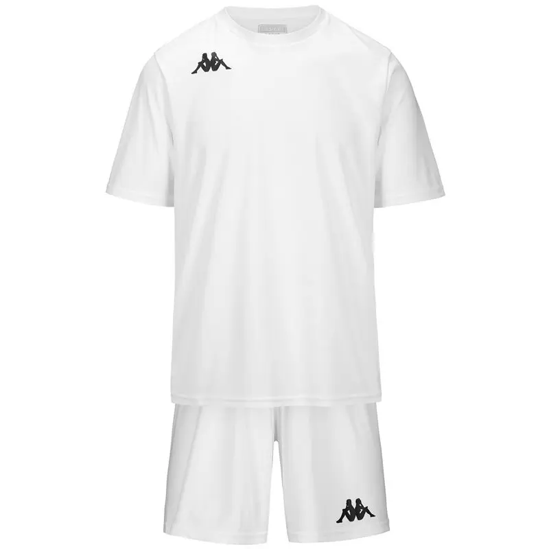 Kappa Muški set majica i šorts Kappa4Soccer Gorkit, Beli