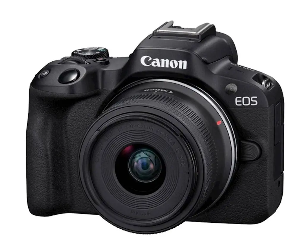 Canon kamera r50 + rfs18-45 sa obјektivom „creator see“