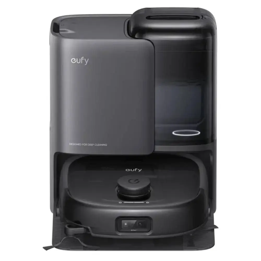 Eufy Robot Usisivač sa bazom Omni E25 HydroJet crni