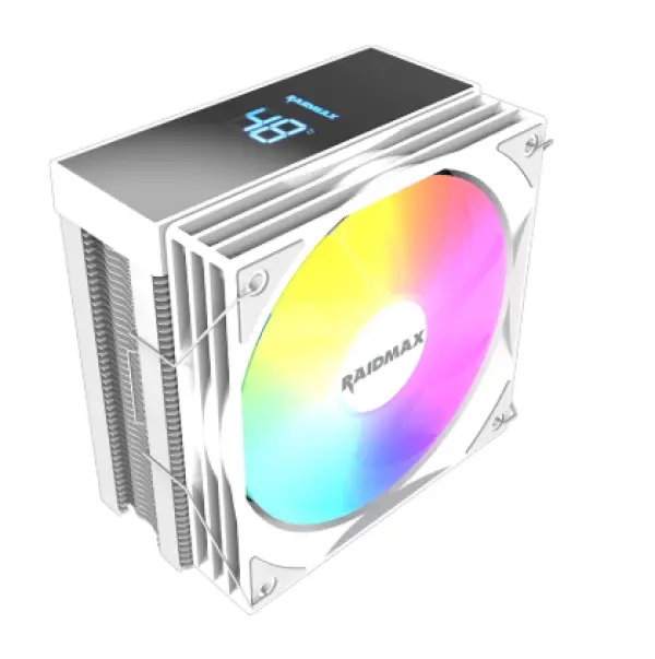Raidmax Hladnjak za procesor AM1204 Digital, ARGB, Beli