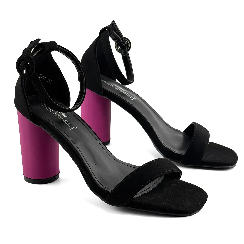 Mona Shoes Ženske sandale, Crne
