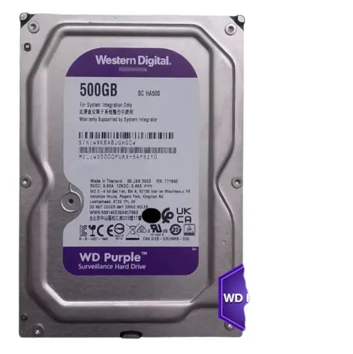 WD HDD 3.5 500GB WD WD5000PURX