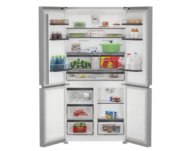 Beko Side by Side frižider WHGF 6534 X4E, 617l, NoFrost, Sivi