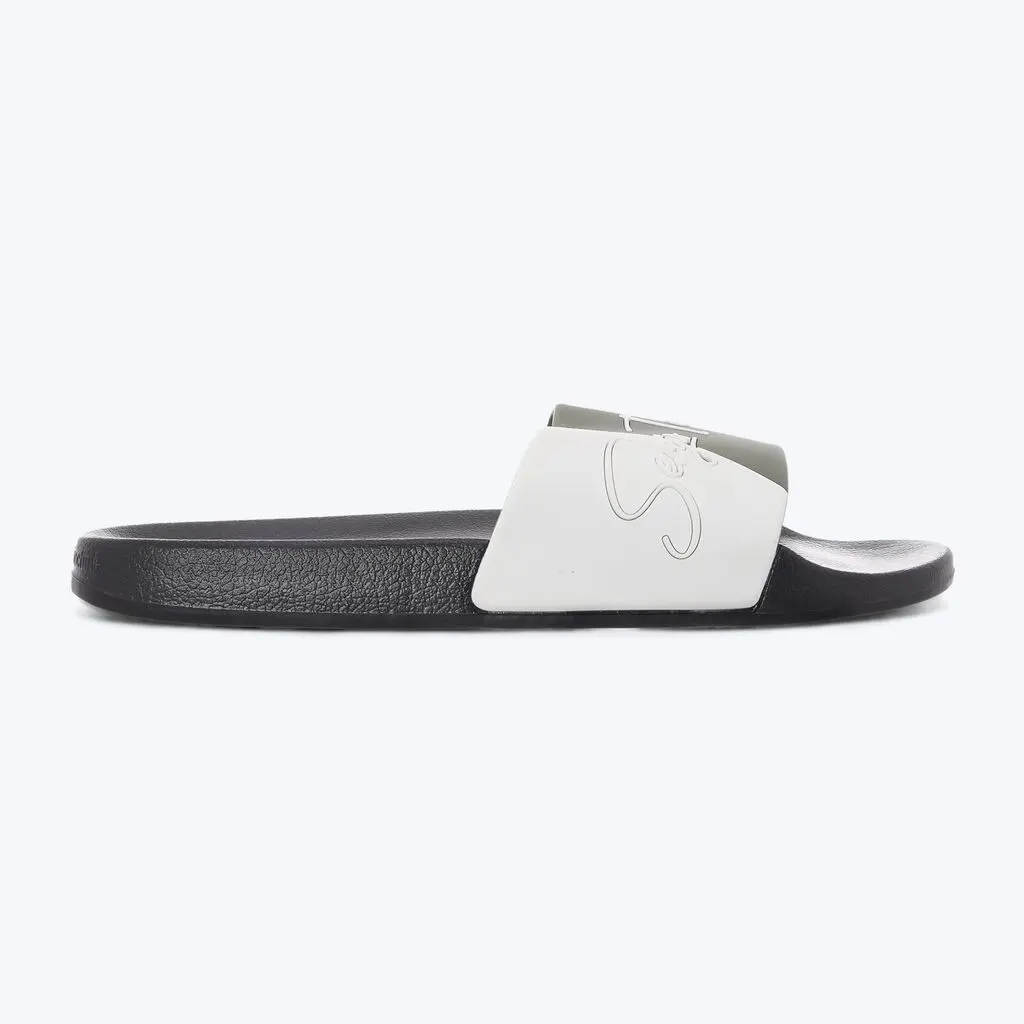 Sergio Tacchini Muške papuče Milo, Maslinasto-bele