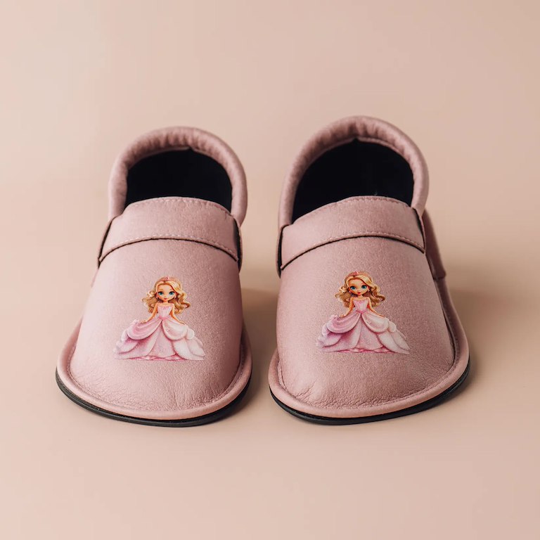 Snugi Patofne za devojčice KickUp Princeska, Roze