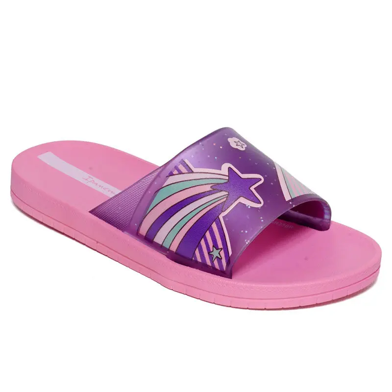 Ipanema Papuče za devojčice Join Slide Kids, Roze-ljubičaste