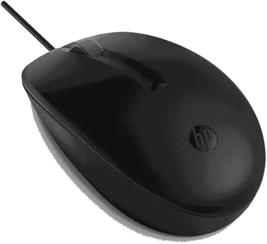 HP Miš 125, Žični, 1200 DPI, Crni