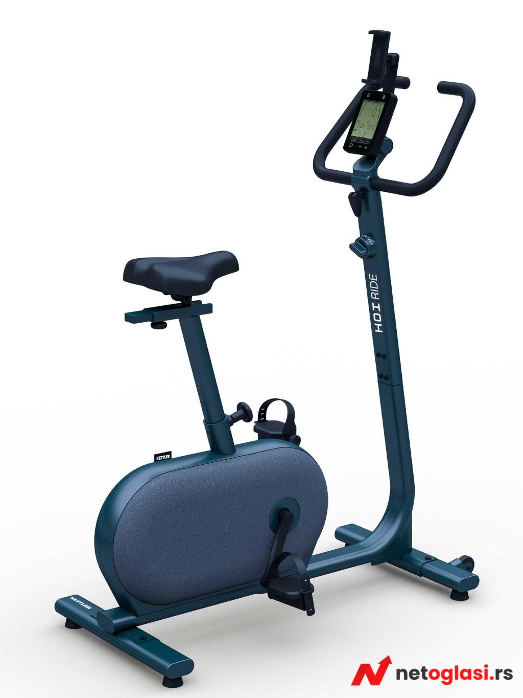 Sobni bicikl HOI RIDE BLUEBERRY GREEN Magnetni bicikl 6 kg zamajac