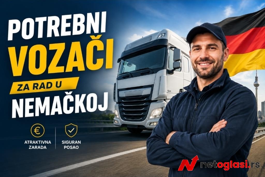 Potrebni vozaci za rad u Nemackoj