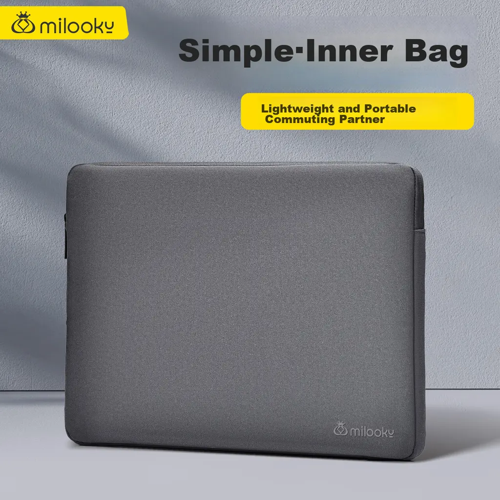 Milooky Torba za laptop, Tamnosiva