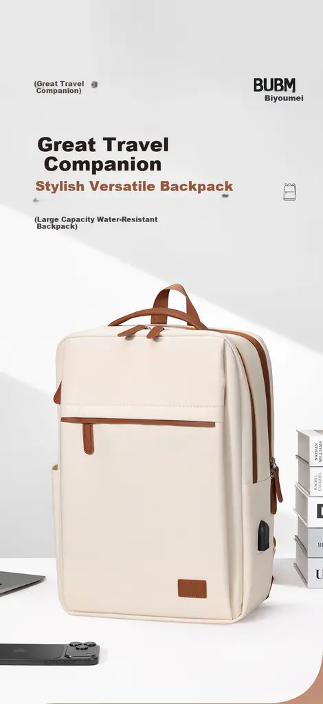 Bubm Torba za laptop, Bela