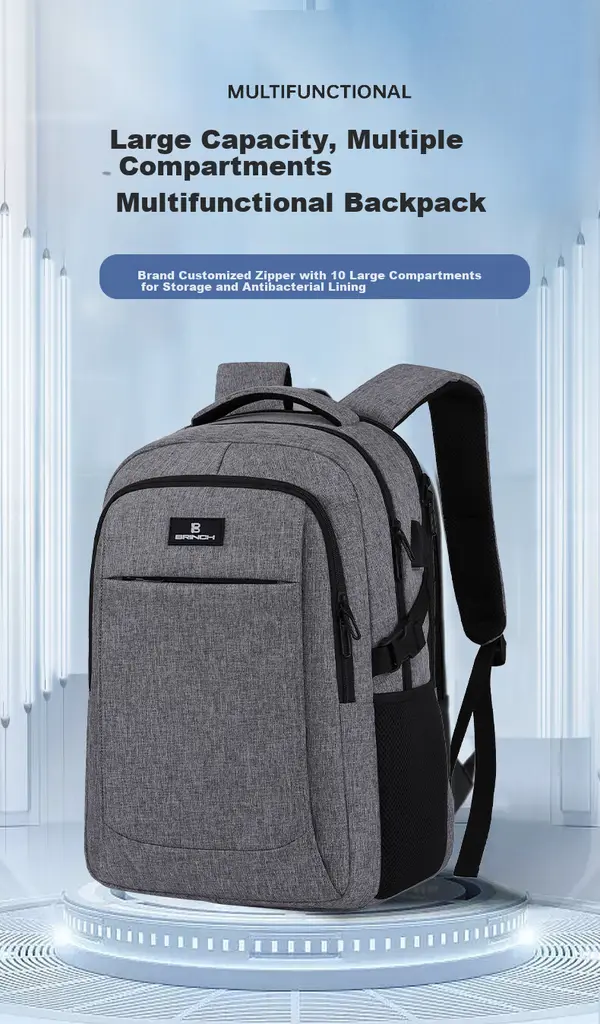 Brinch Torba za laptop, Siva