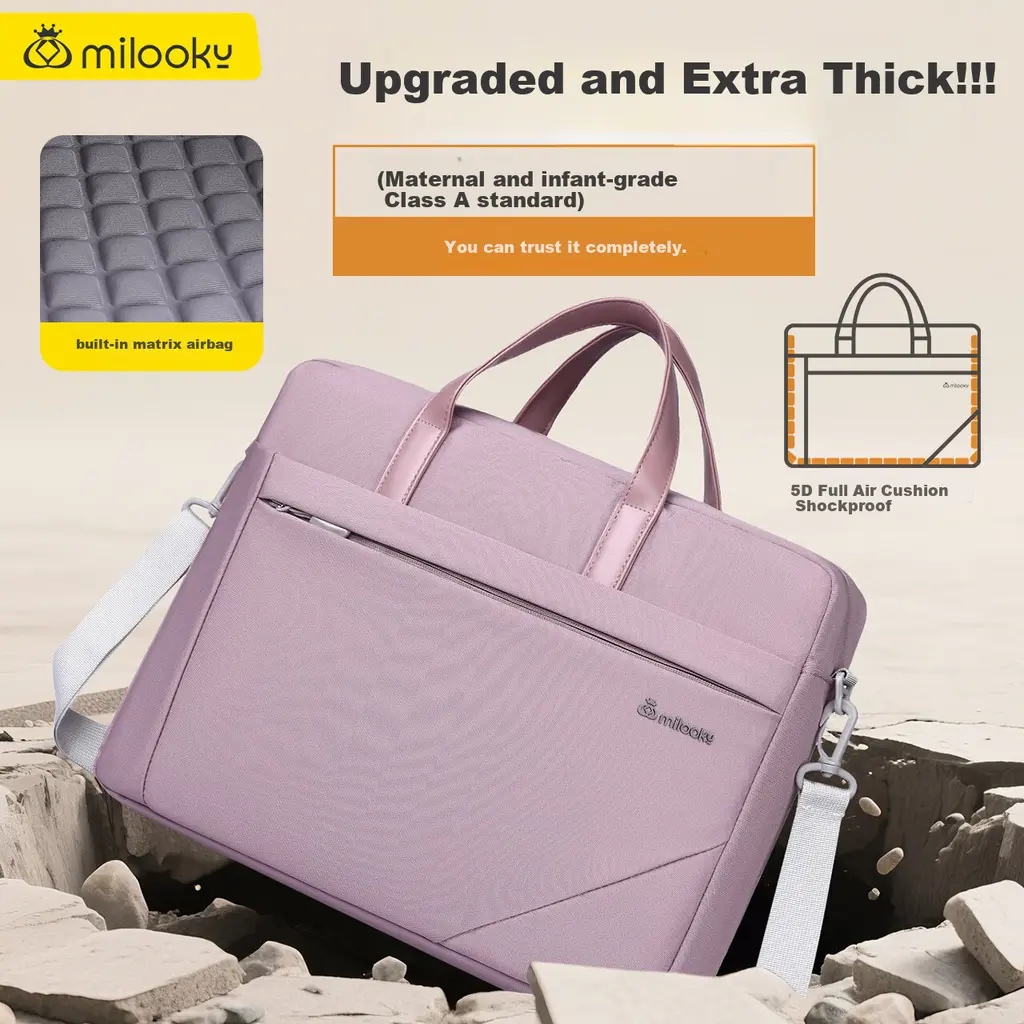 Milooky Torba za laptop, Ljubičasta
