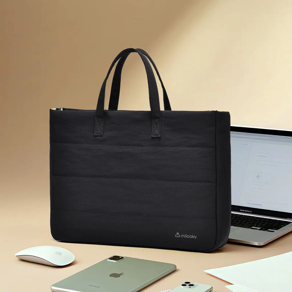 Milooky Torba za laptop, Crna