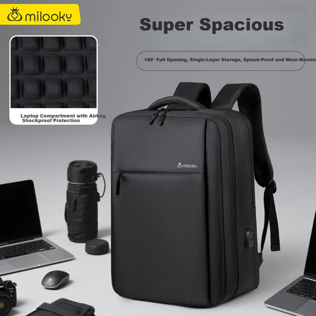 Milooky Torba za laptop, Siva