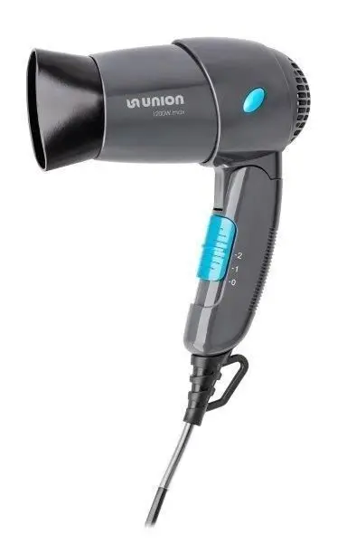 Union Putni fen HD-387, 1200W, Tamnosivi