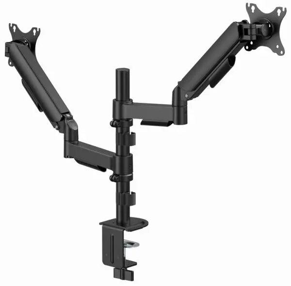 Gembird nosač za dva monitora MA-DA2P-02, 17"-32", do 9 kg