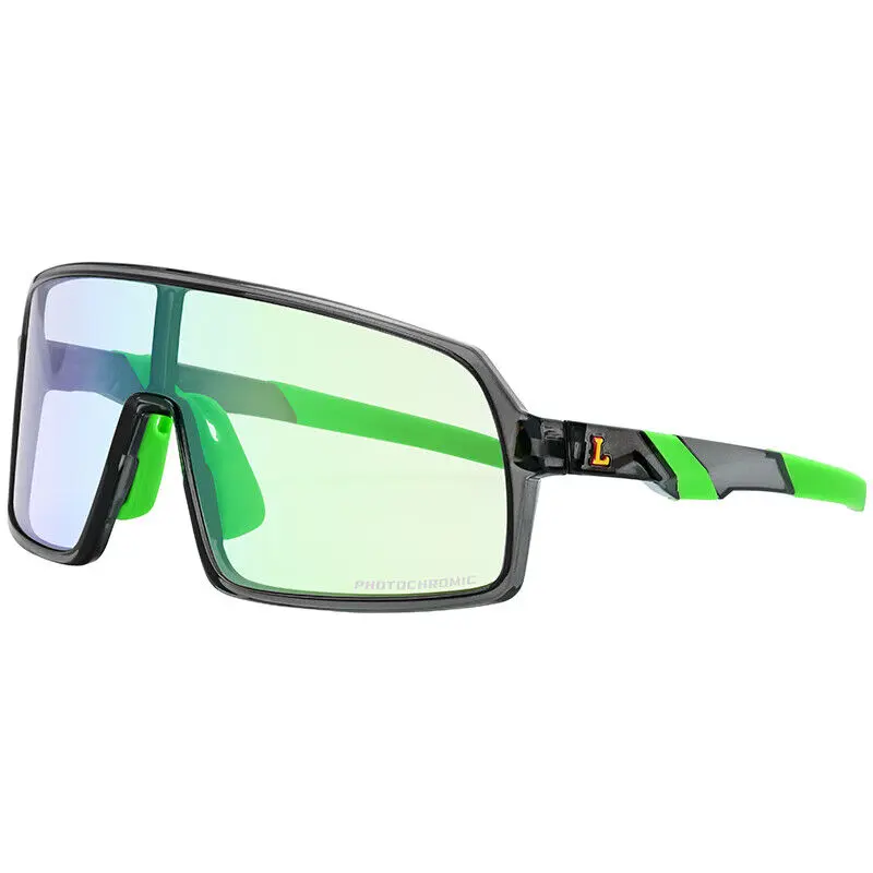 Luki Unisex naočare za sunce, Crno-zelene