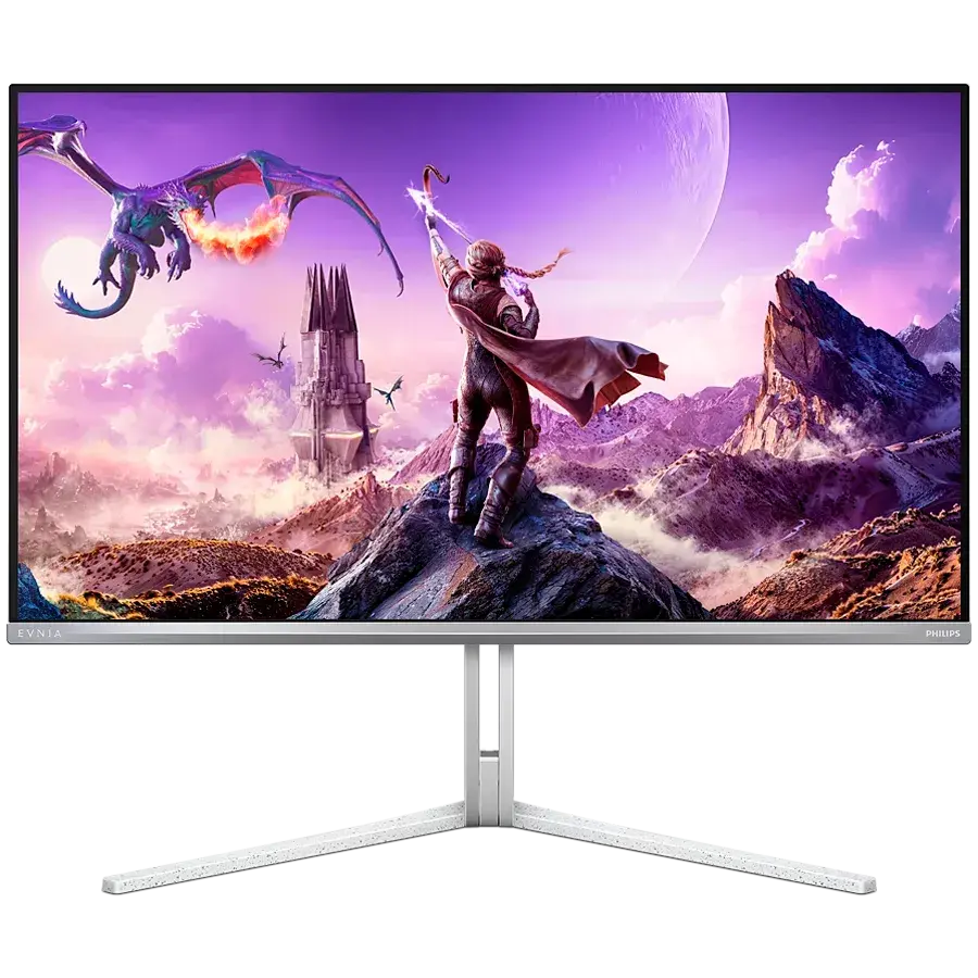 Philips geјmerski monitor 32M2N8900 Evnia 8000, 32", OLED, 4K UHD, 240Hz, beli