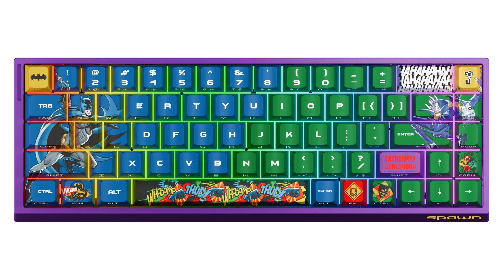 Spawn Gaming tastatura Batman, Šarena