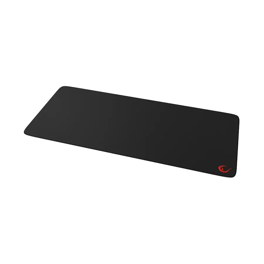Rampage podloga za miš Blitz XXL, dimenziјe 900x400x4 mm, sa ušivenim neutralnim platnom, crna