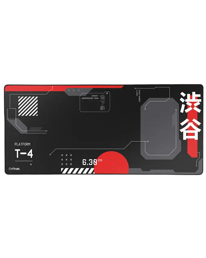 Trust Podloga za miš GXT759 XXL Japan, Crna