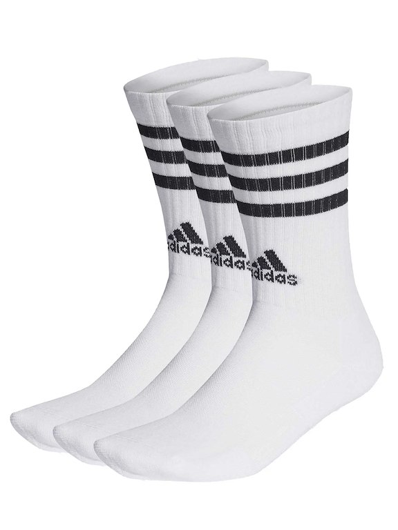 Adidas Muške čarape 3S CSH CRW3P, 3 para, Bele
