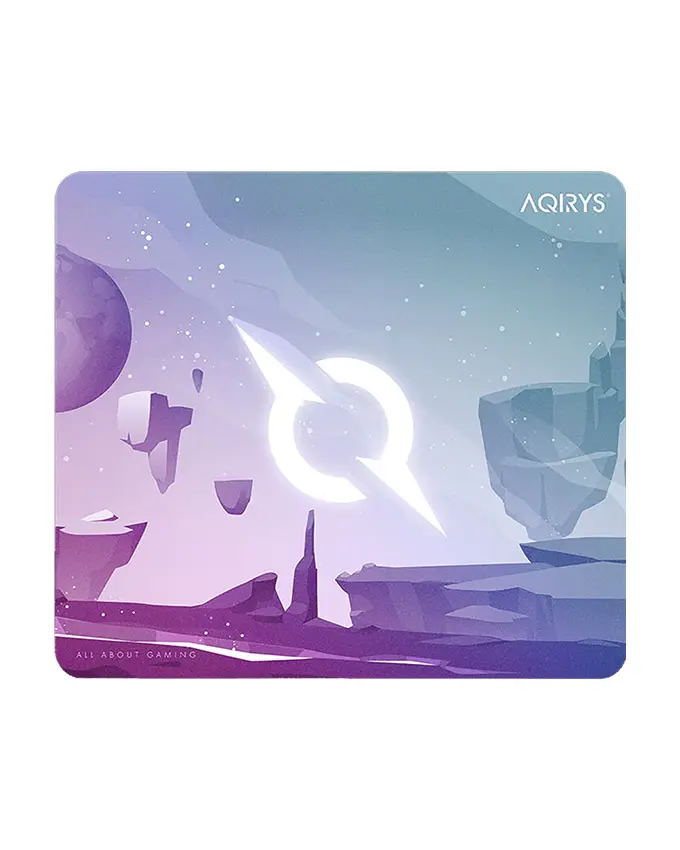 AQIRYS Gaming podloga za miš Gravity, Medium, Ljubičasto-plava