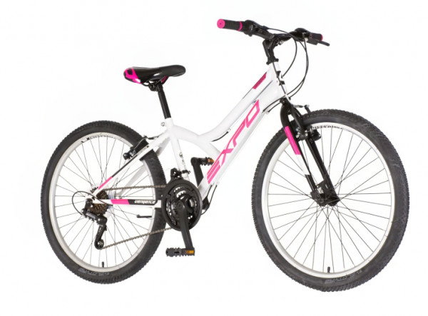 EXPLORER Bicikl spy 24 inch belo roze