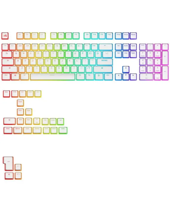 Glorious Set za tastaturu Keycaps Glorious Aura V3, Beli