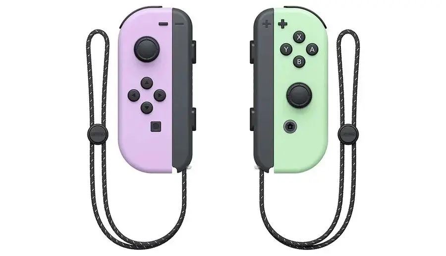 Nintendo Svitch Gamepad ЈoiCon uparite pastelno ljubičastu i pastelno zelenu