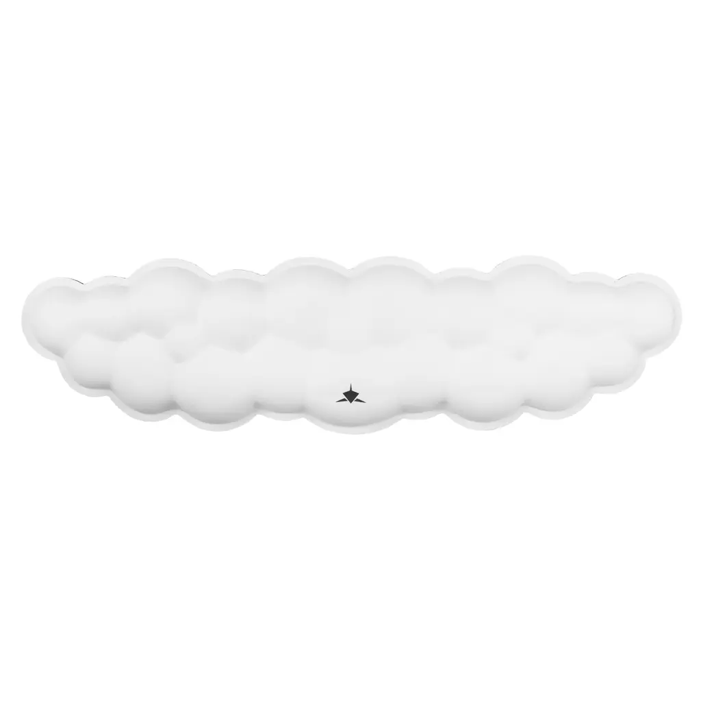White Shark Oslonac za zglob KP 012 Cumulus, za tastaturu, Beli