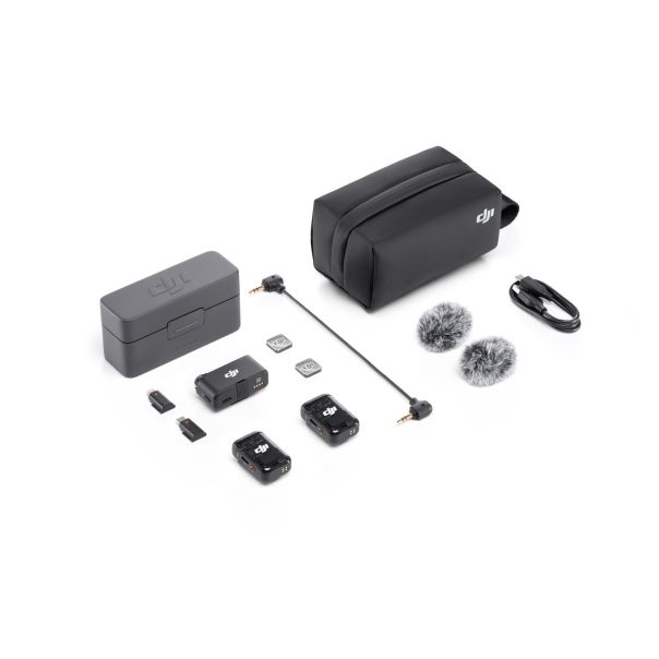 DJI Mikrofon (2 TX + 1 RX+ Charging Case)