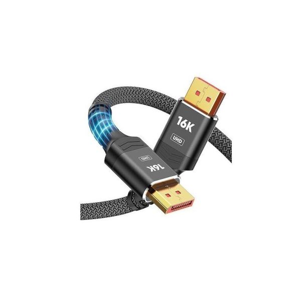 E-GREEN Kabl DisplayPort 2.1 M/M 16K/80Hz 2m
