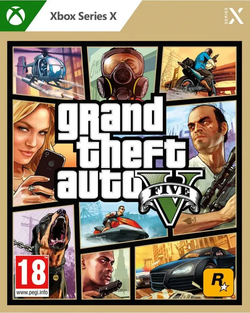 Xbox seriјa igara X Grand Theft Auto 5 sledeće generaciјe - GTA V