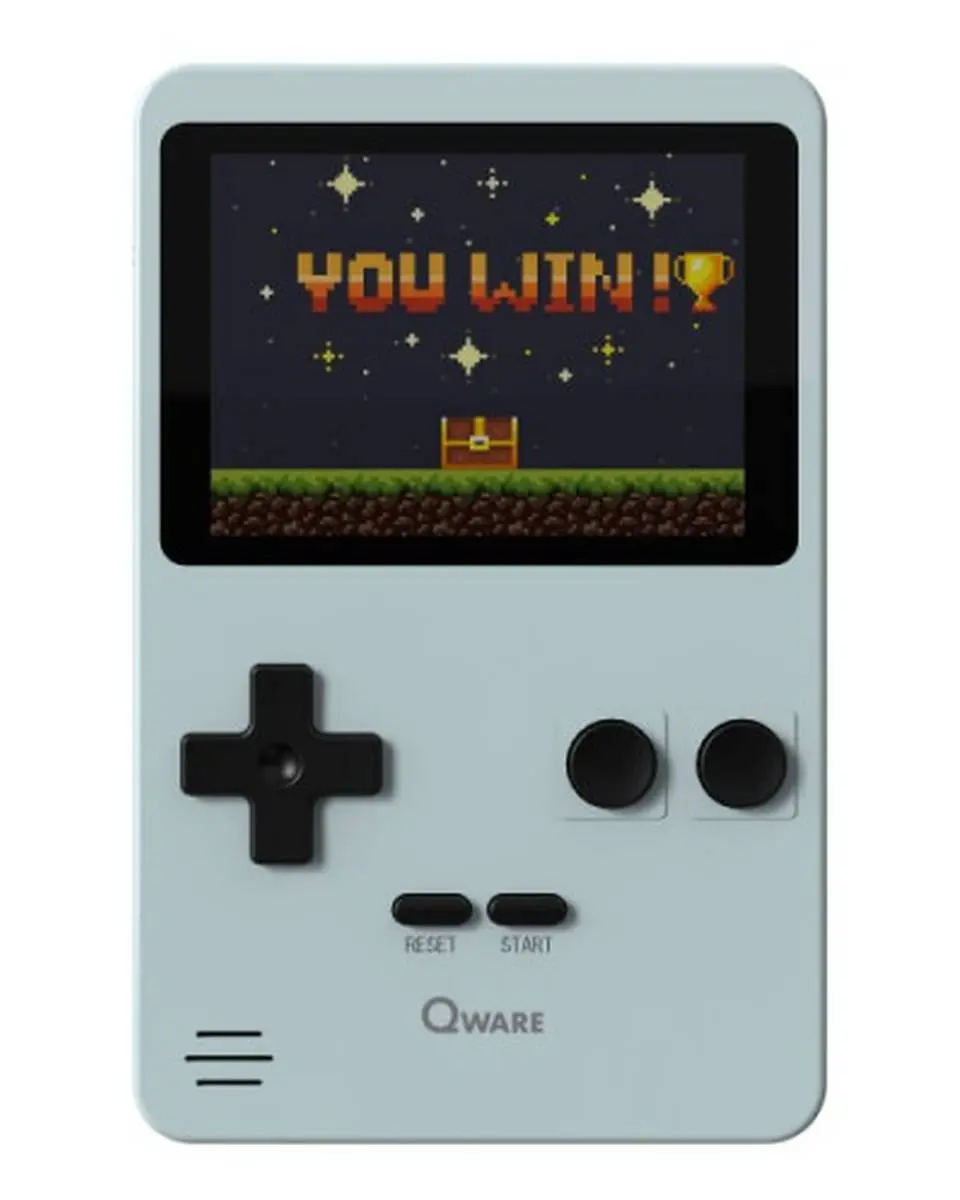 QUARE Konzola Retro Gamer 240, Siva