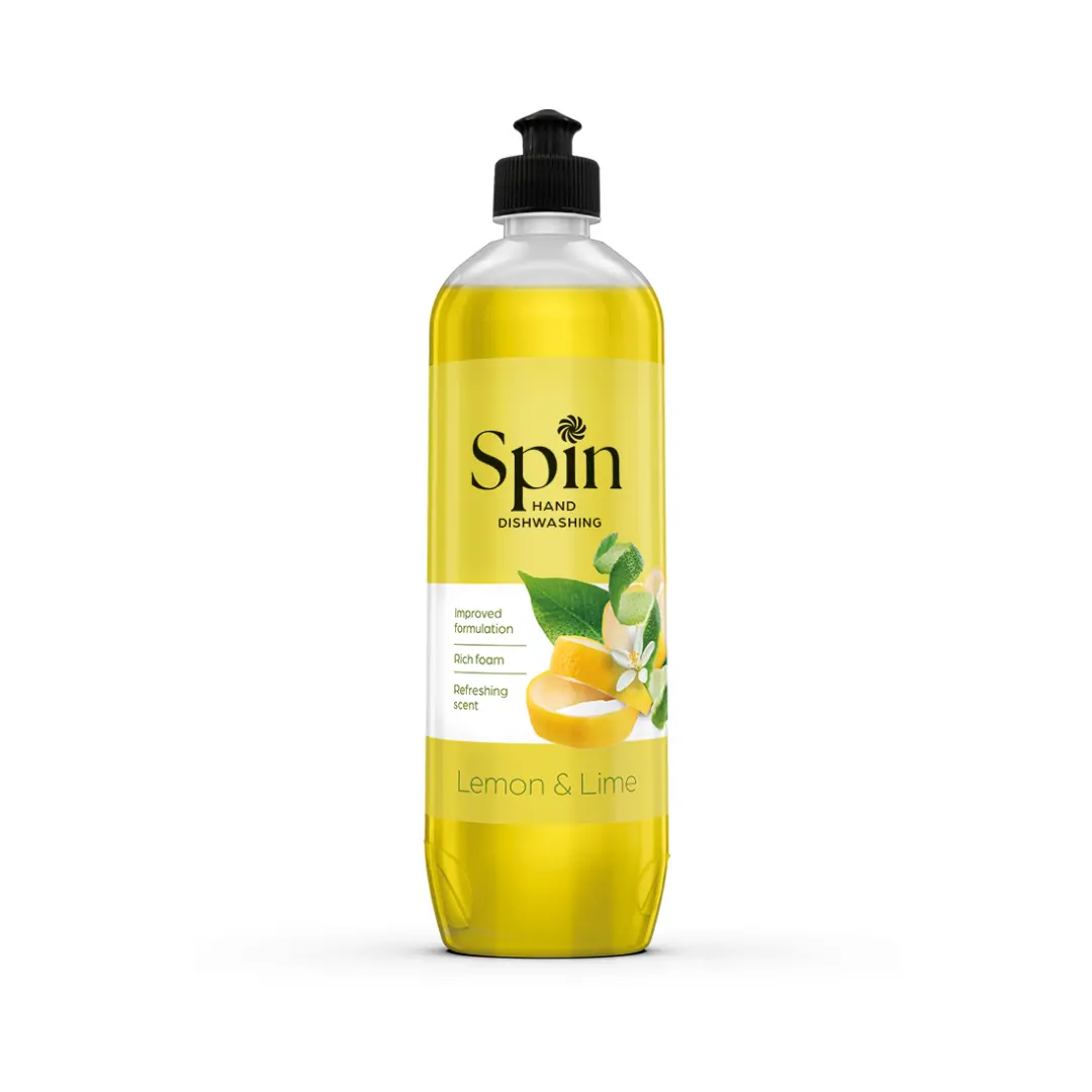 Spin Tečni deterdžent za sudove Lemon&Lime, 800ml