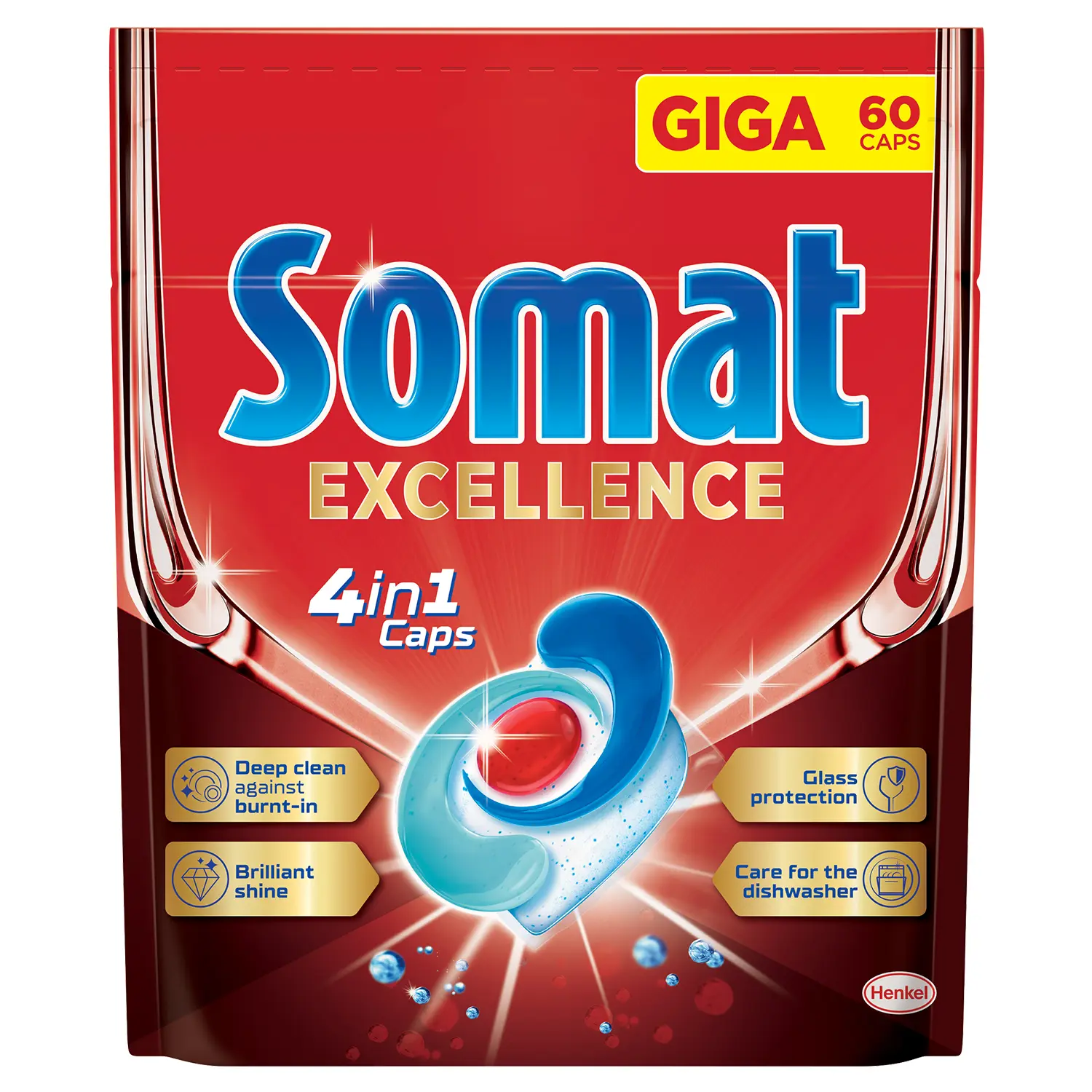 Somat Tablete za pranje posuđa 4in1, 60 komada