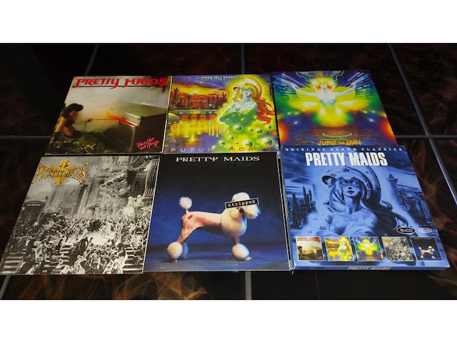 PRETTY MAIDS 5 CD ORiginal Album Classics