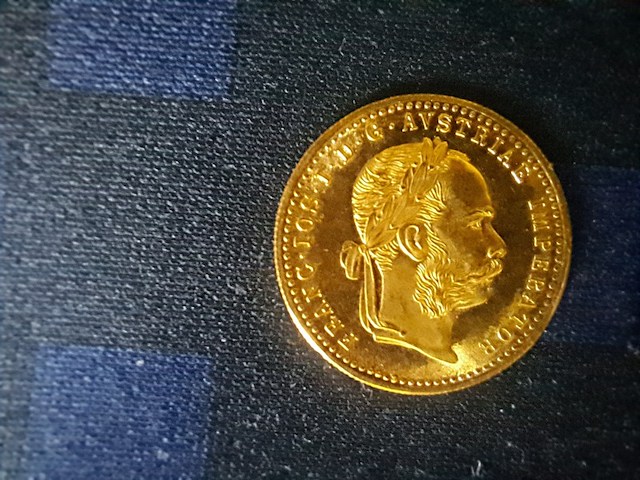 Zlatni dukat 1915 (3,49 g – 3,44 g zlata)