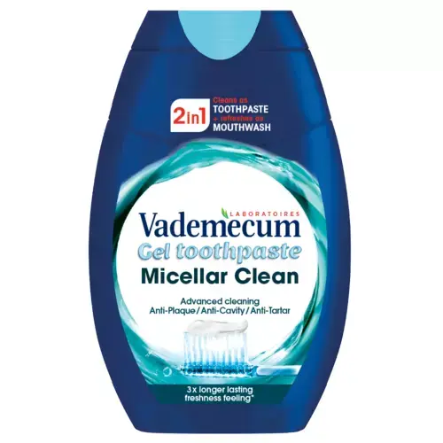 Vademecum Pasta za zube 2 u 1 Advanced Clean, 75 ml