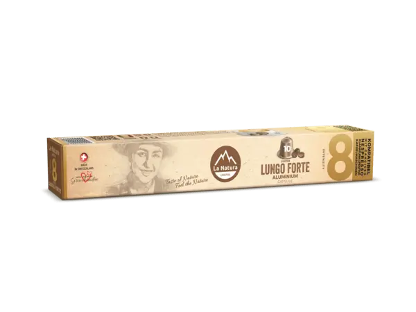 La Natura Lifestyle Kapsule za kafu Lungo Forte, Nespresso kompatibilne, 10 kapsula