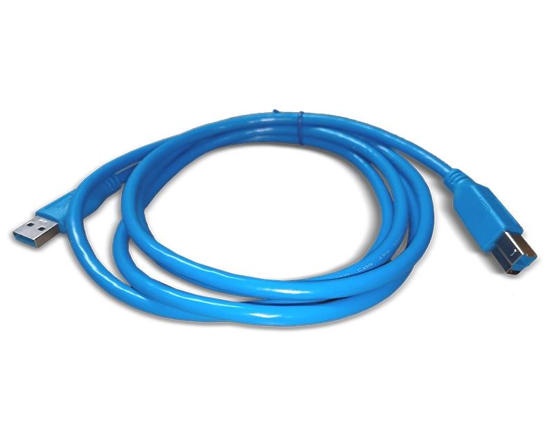 Kabl USB 3.0 - USB 3.0 B M/M 1.8m plavi