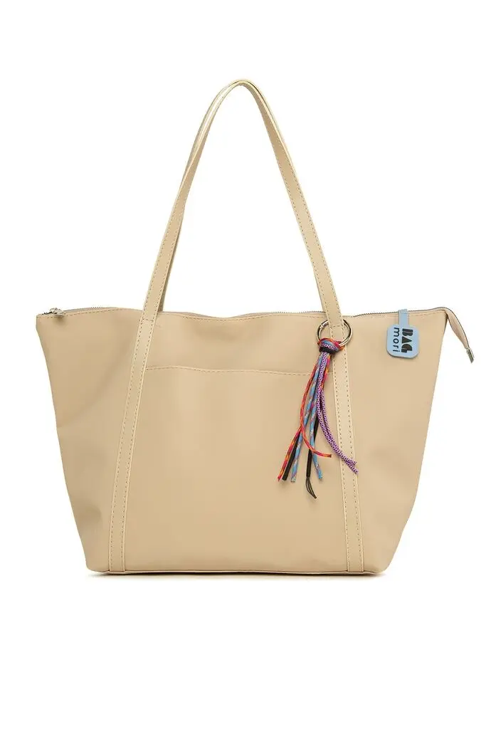Bagmori Ženska torba Tote, Krem