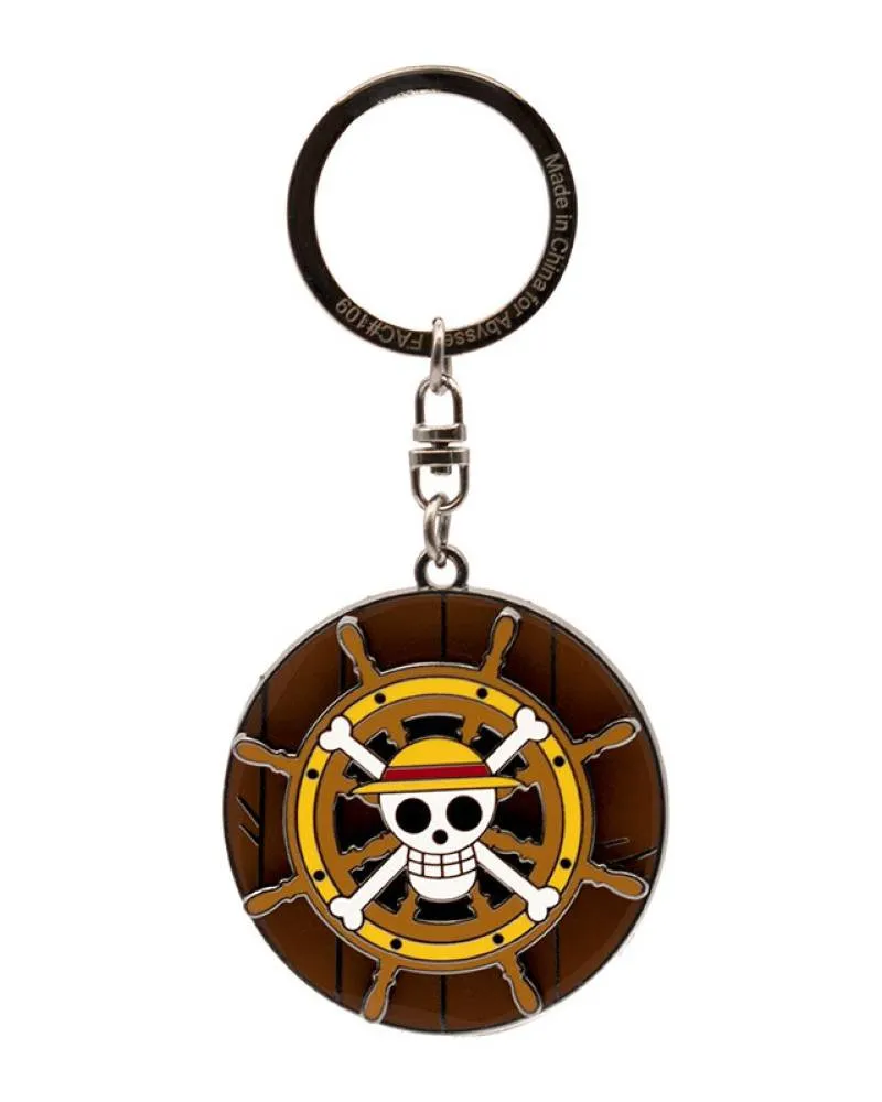 Privezak AbyStyle - One Piece - Thousand Sunny's Helm Moving Keychain
