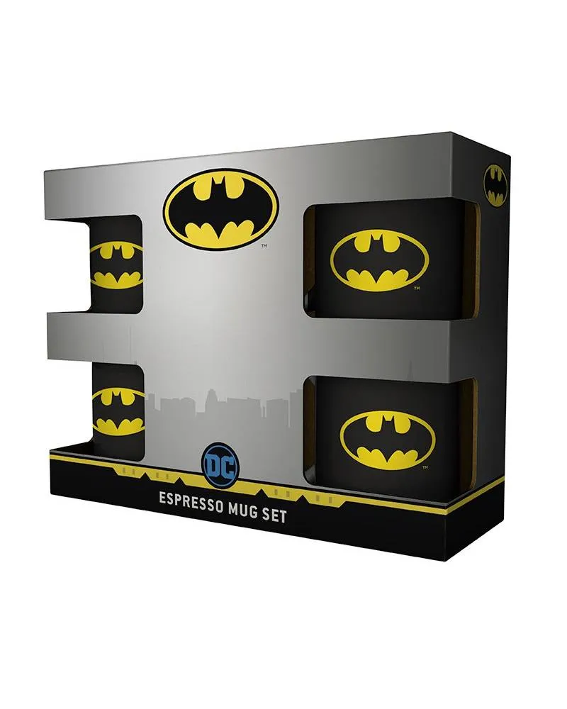 Šolja AbyStyle - Espresso Set - DC Comics - Batman Iconic - 4pcs