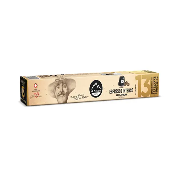La Natura Lifestyle Kapsule za kafu Espresso Inteso, Nespresso kompatibilne, 10 kapsula